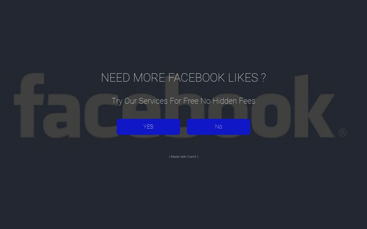 Facebook likes